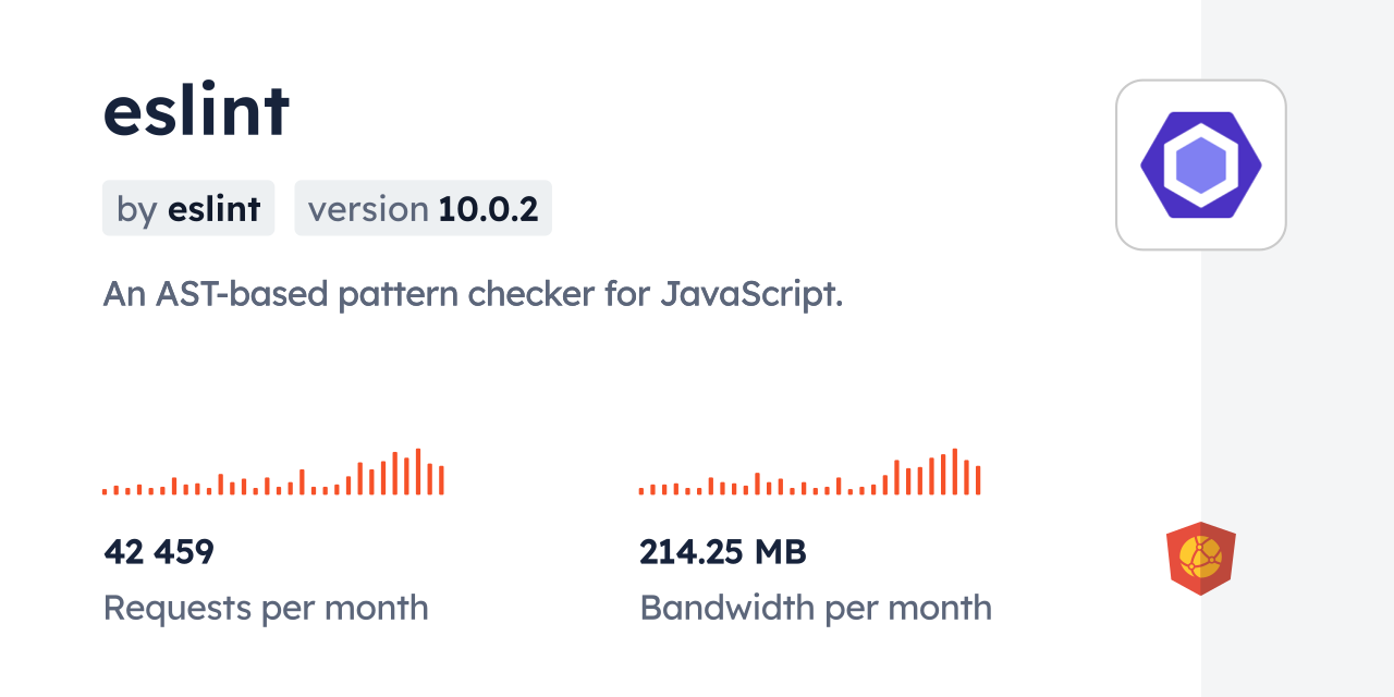 eslint CDN by jsDelivr - A CDN for npm and GitHub