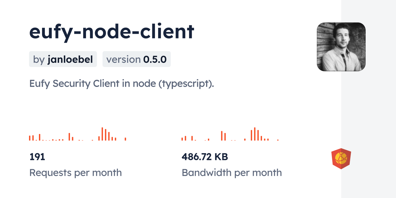eufy-node-client CDN by jsDelivr - A CDN for npm and GitHub