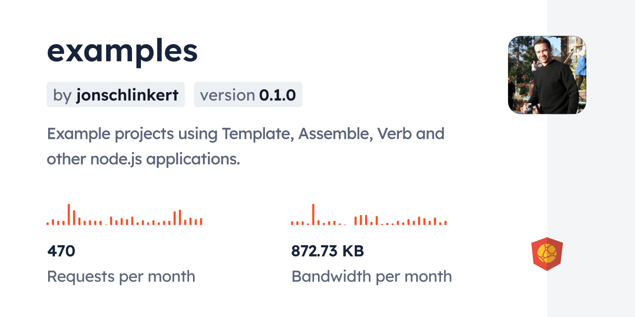 examples CDN by jsDelivr - A CDN for npm and GitHub