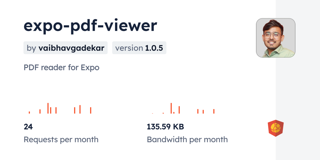 expo-pdf-viewer CDN by jsDelivr - A CDN for npm and GitHub