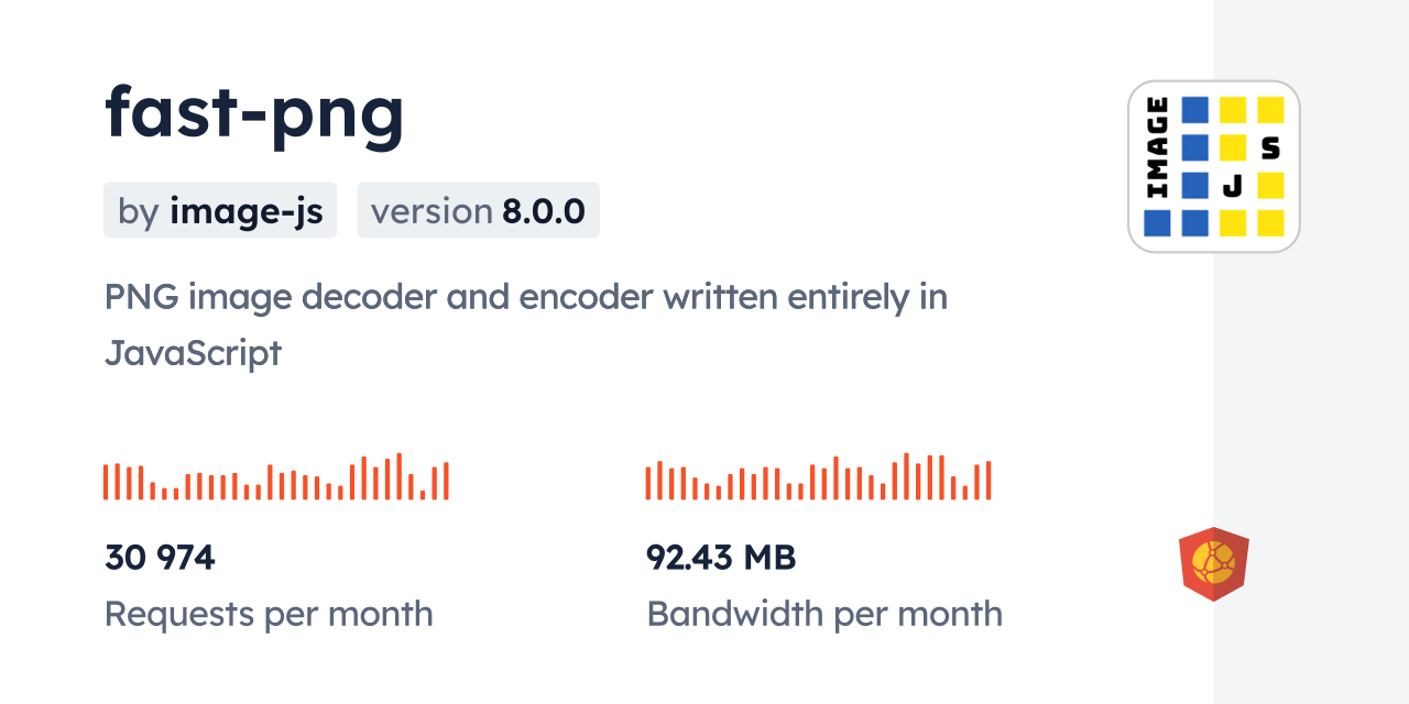 fast-png CDN by jsDelivr - A CDN for npm and GitHub
