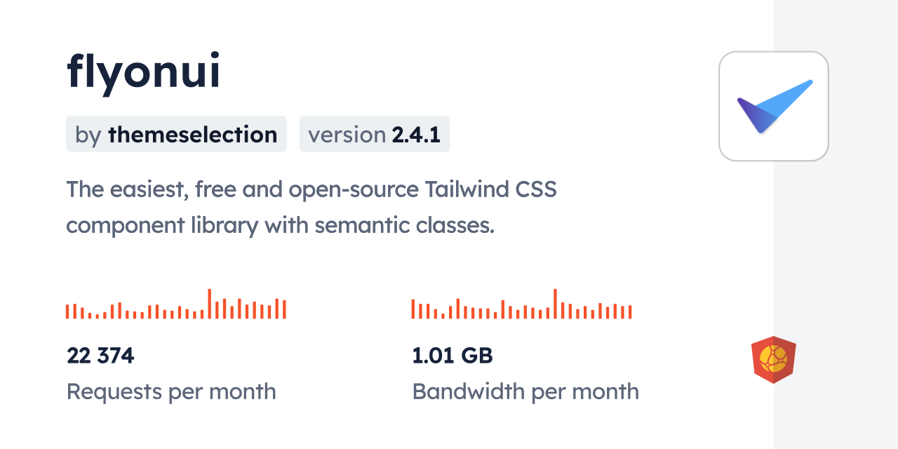 flyonui CDN by jsDelivr - A CDN for npm and GitHub