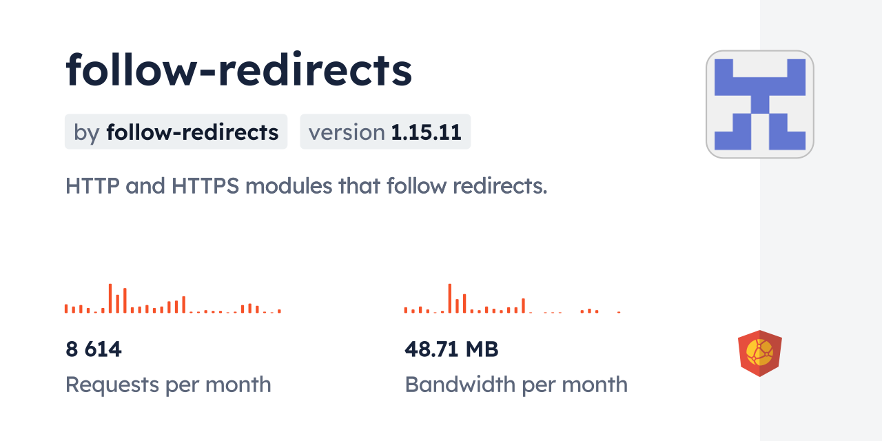 follow-redirects CDN by jsDelivr - A CDN for npm and GitHub
