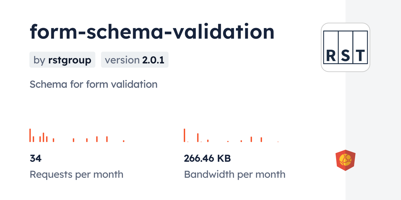 form-schema-validation CDN by jsDelivr - A CDN for npm and GitHub