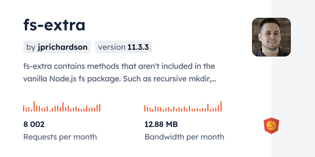 fs-extra CDN by jsDelivr - A CDN for npm and GitHub