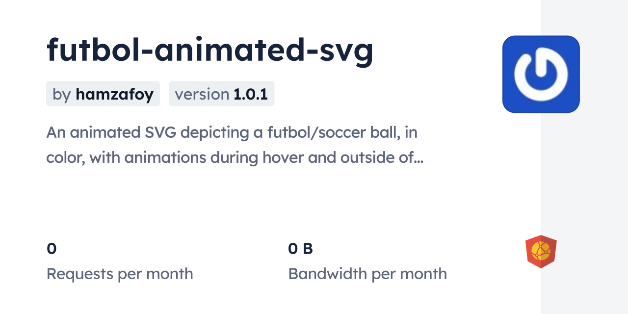 futbol-animated-svg CDN by jsDelivr - A CDN for npm and GitHub