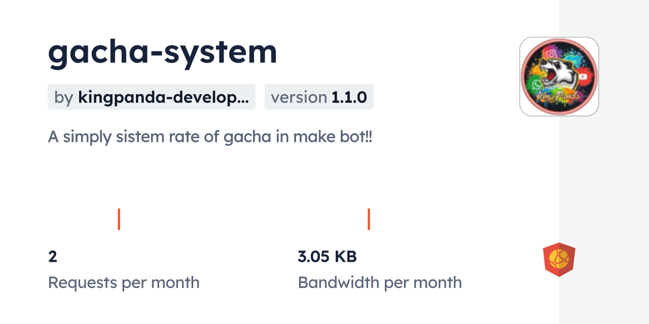 gacha-system CDN by jsDelivr - A CDN for npm and GitHub