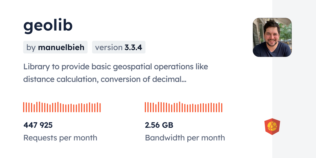 geolib CDN by jsDelivr - A CDN for npm and GitHub