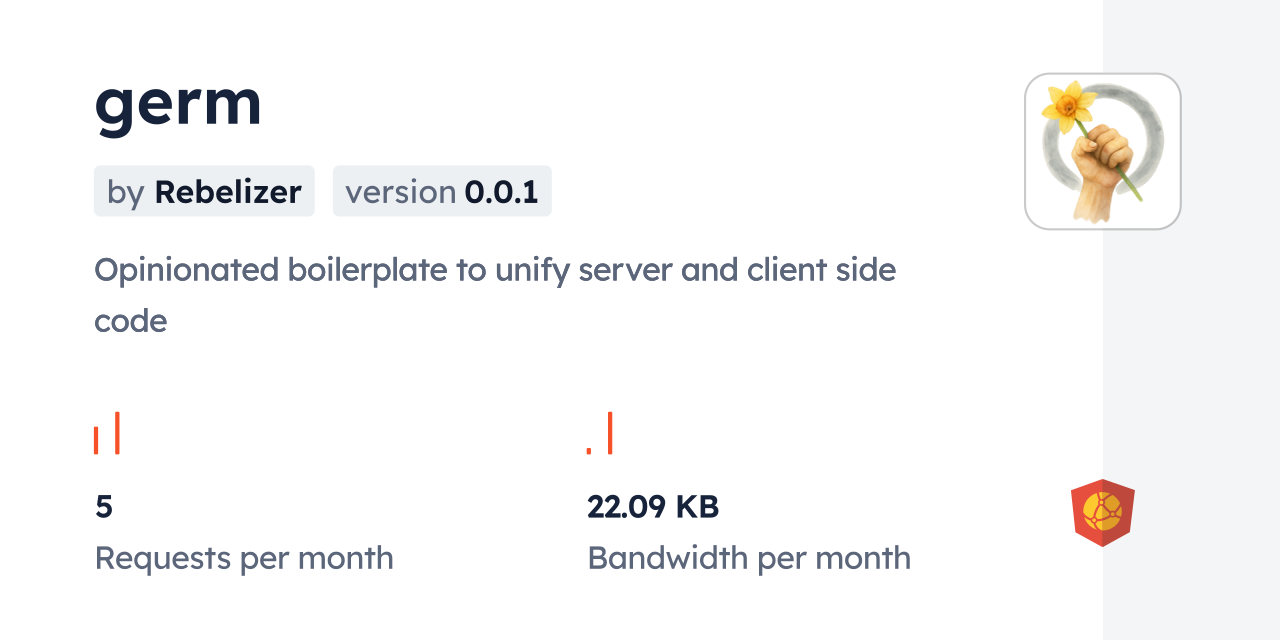 germ CDN by jsDelivr - A CDN for npm and GitHub