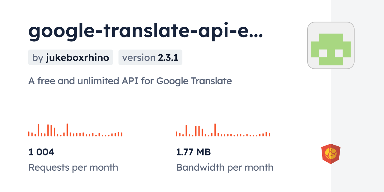 google-translate-api-extended CDN by jsDelivr - A CDN for npm and GitHub