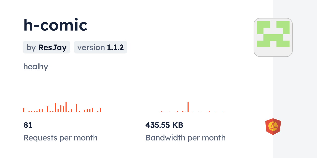 h-comic CDN by jsDelivr - A CDN for npm and GitHub