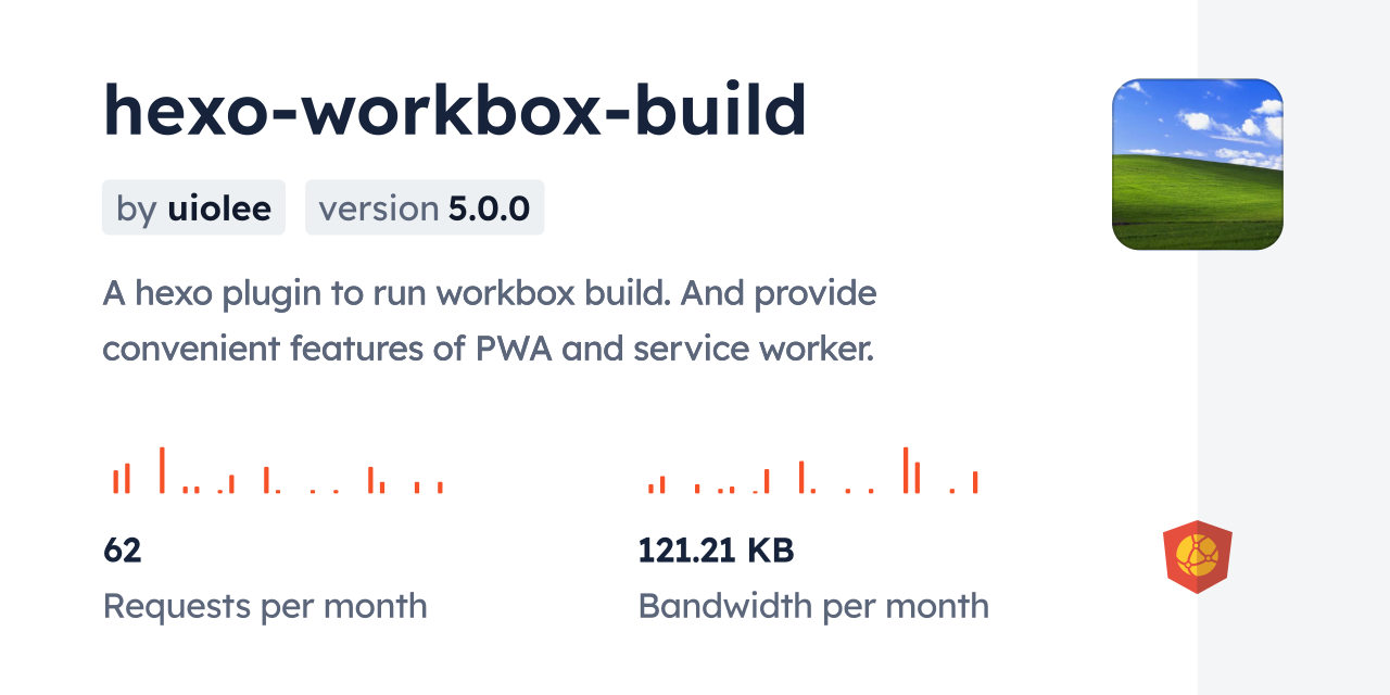 hexo-workbox-build CDN by jsDelivr - A CDN for npm and GitHub