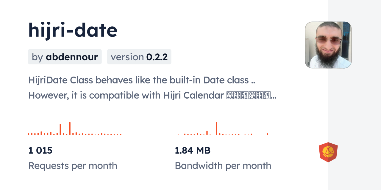 hijri-date CDN by jsDelivr - A CDN for npm and GitHub