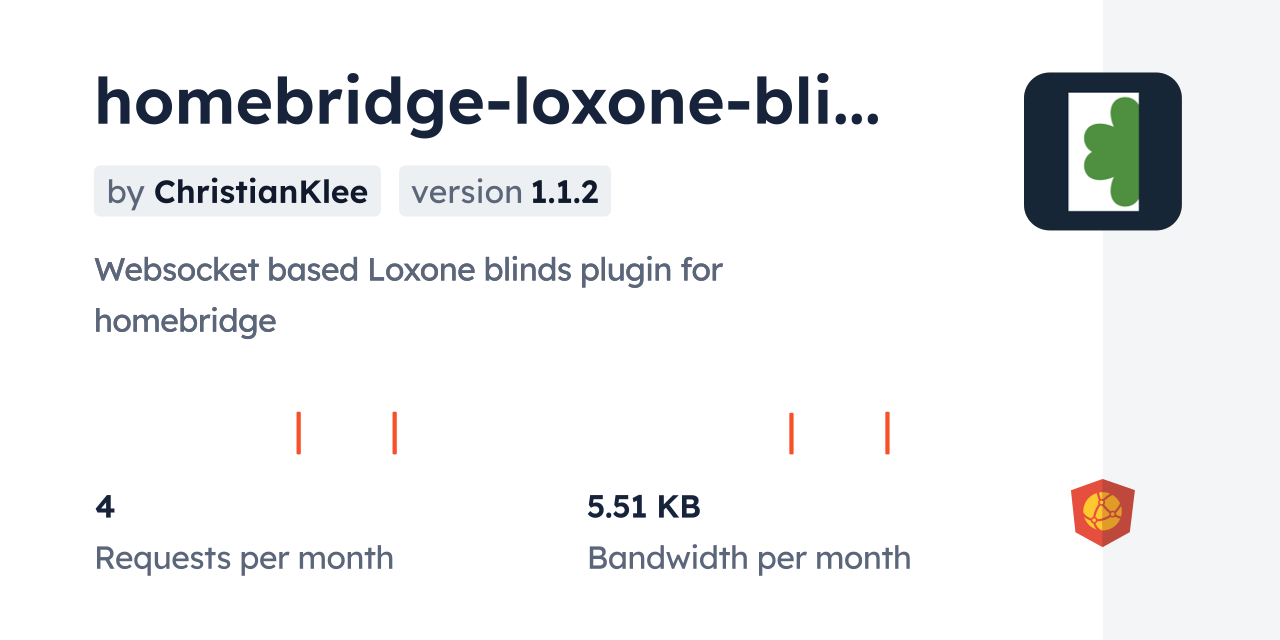 homebridge-loxone-blinds CDN by jsDelivr - A CDN for npm and GitHub