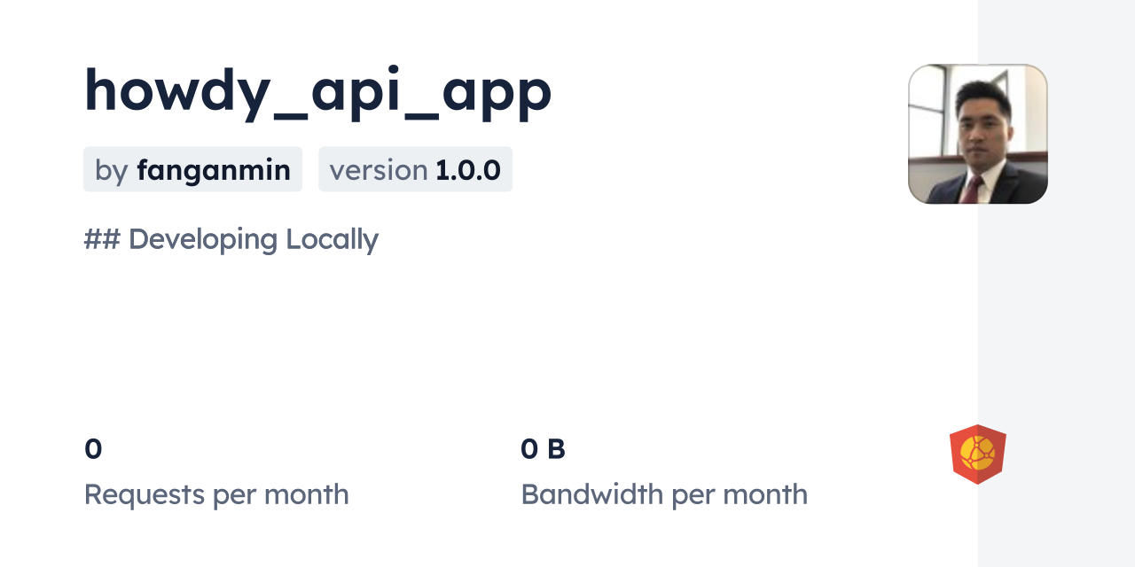howdy_api_app CDN by jsDelivr - A CDN for npm and GitHub