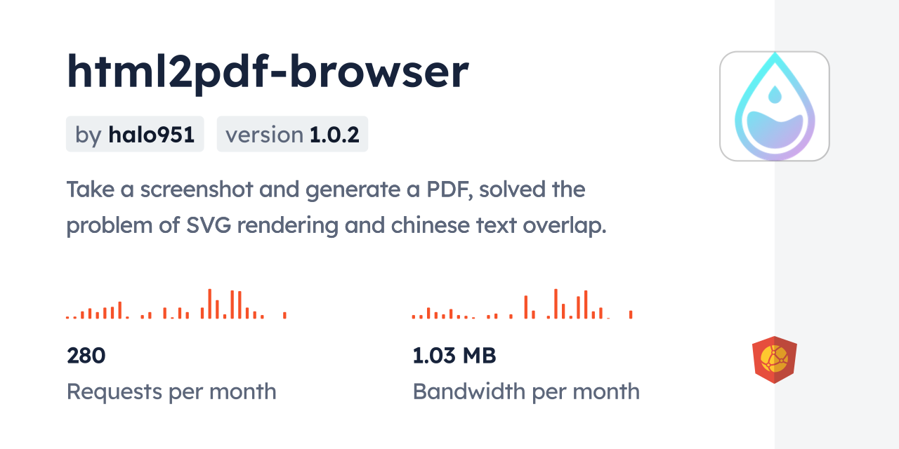 html2pdf-browser CDN by jsDelivr - A CDN for npm and GitHub