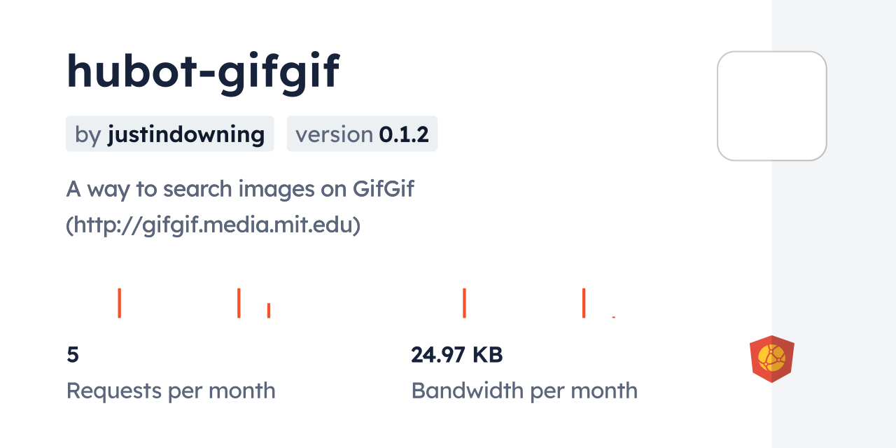 hubot-gifgif CDN by jsDelivr - A CDN for npm and GitHub