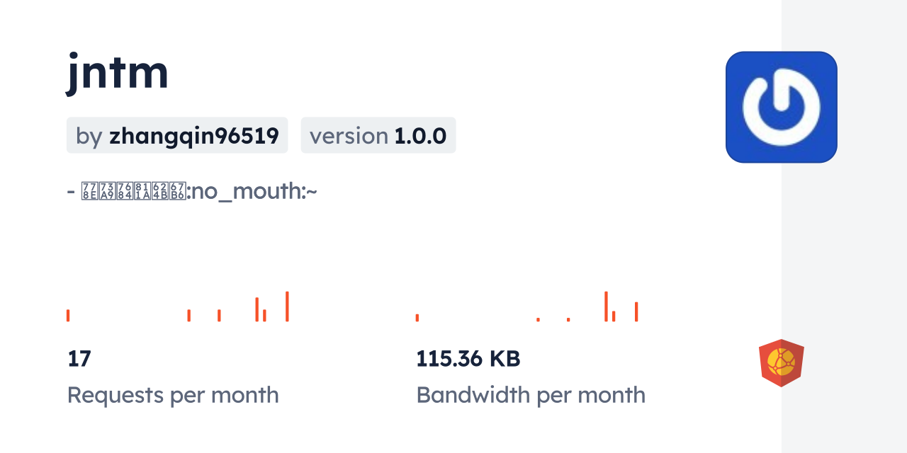 jntm CDN by jsDelivr - A CDN for npm and GitHub