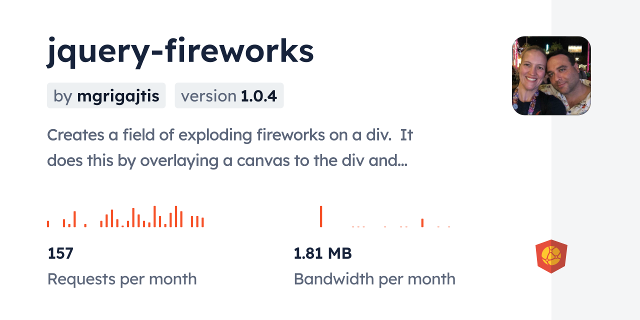 jquery-fireworks CDN by jsDelivr - A CDN for npm and GitHub