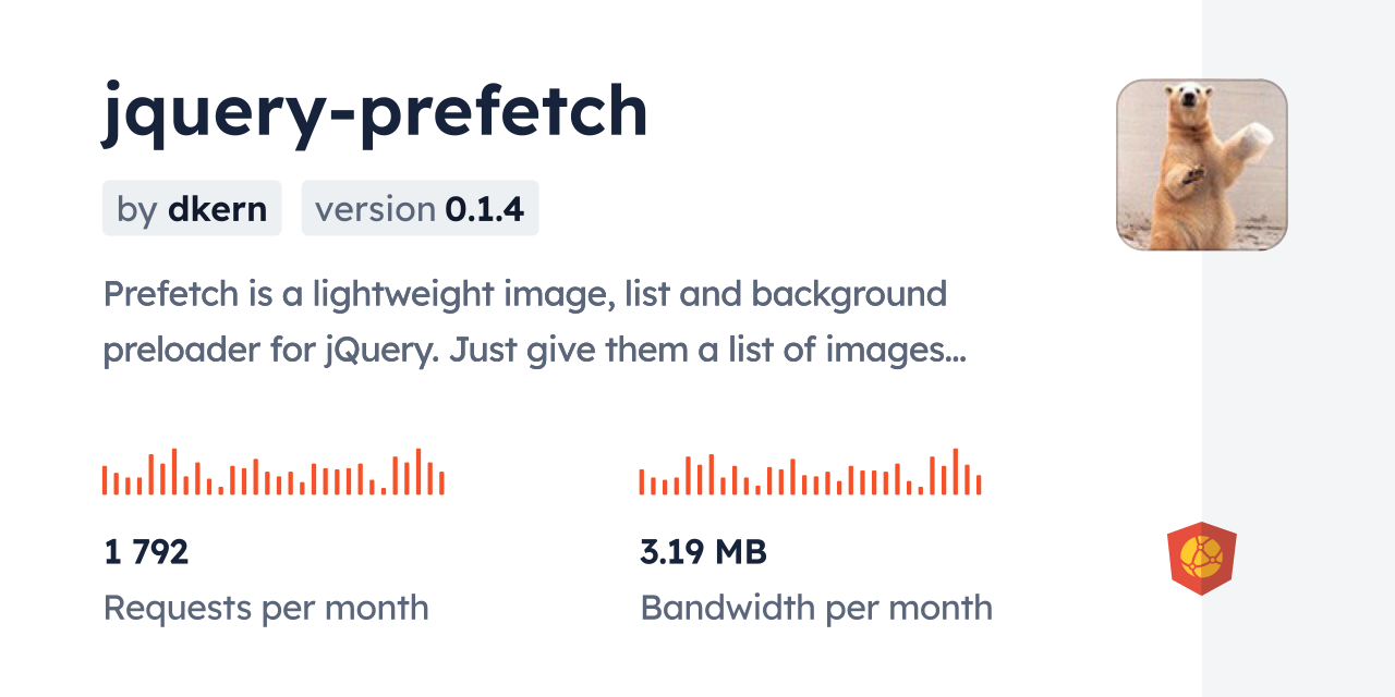 jquery-prefetch CDN by jsDelivr - A CDN for npm and GitHub