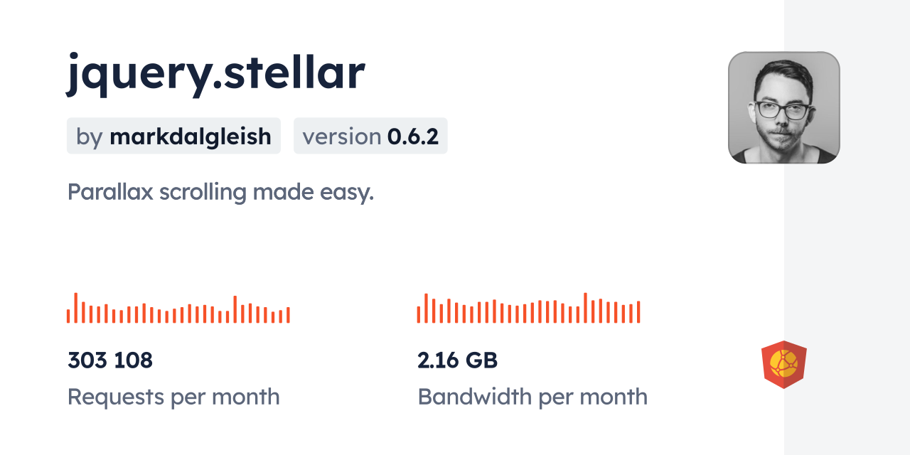 jquery.stellar CDN by jsDelivr - A CDN for npm and GitHub