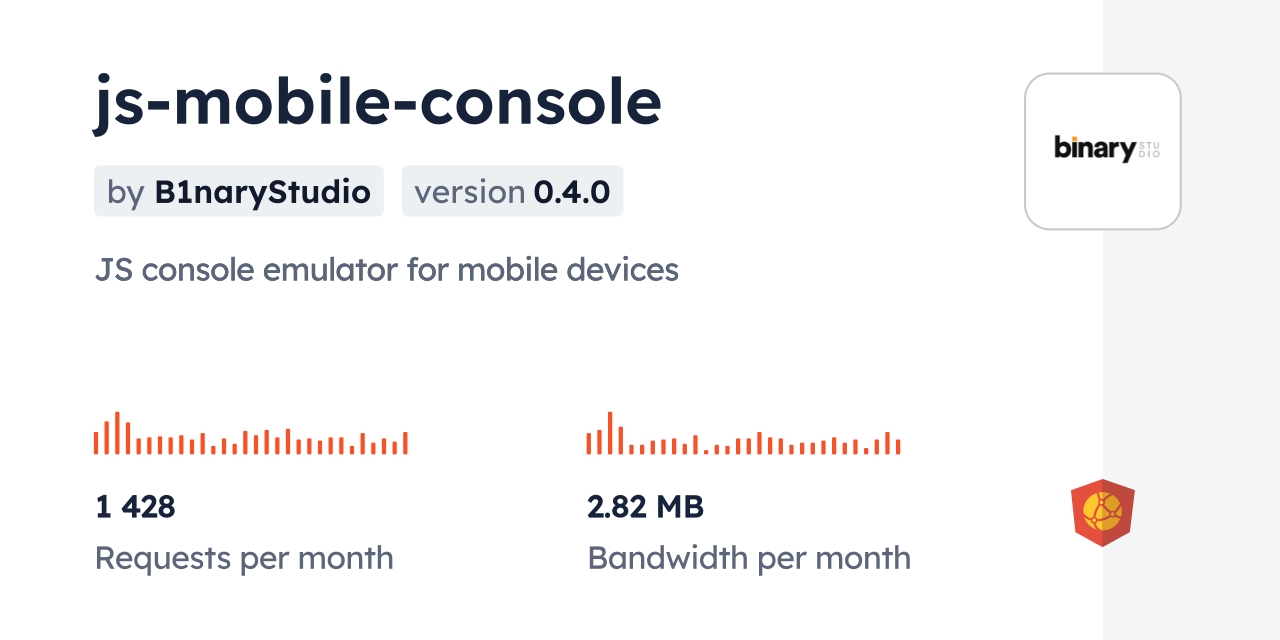 js-mobile-console CDN by jsDelivr - A CDN for npm and GitHub