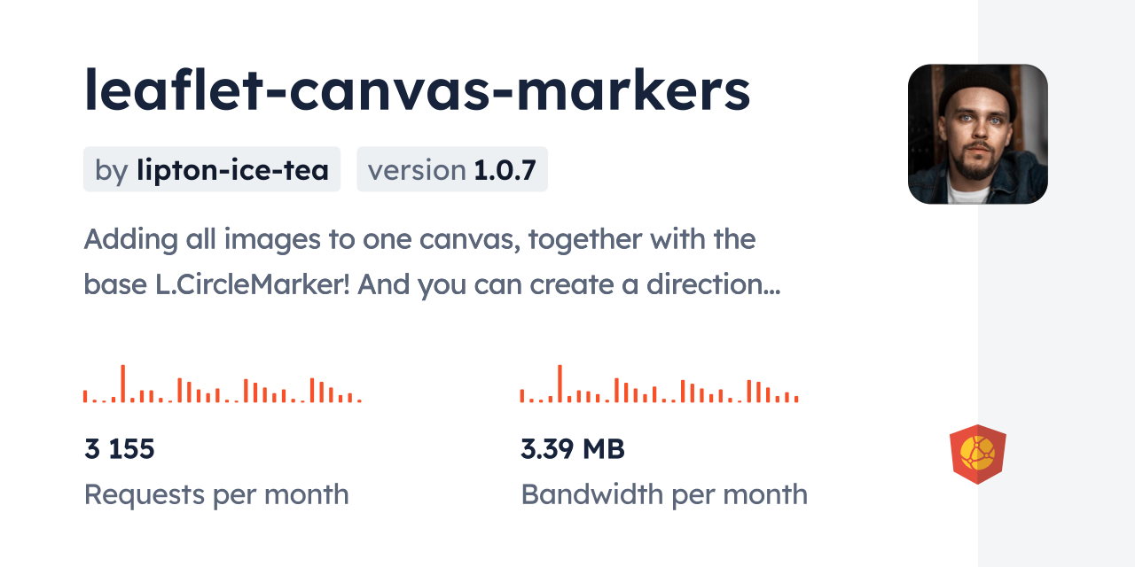 leaflet-canvas-markers CDN by jsDelivr - A CDN for npm and GitHub