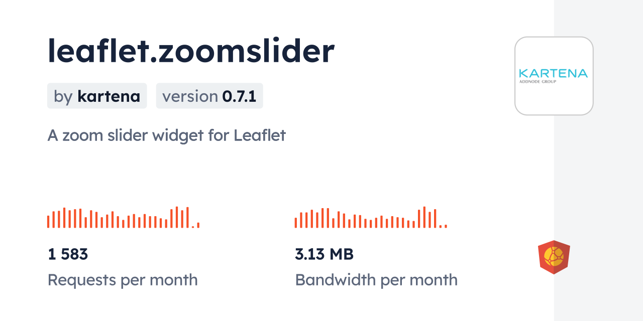 leaflet.zoomslider CDN by jsDelivr - A CDN for npm and GitHub