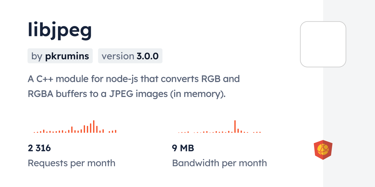 libjpeg CDN by jsDelivr - A CDN for npm and GitHub