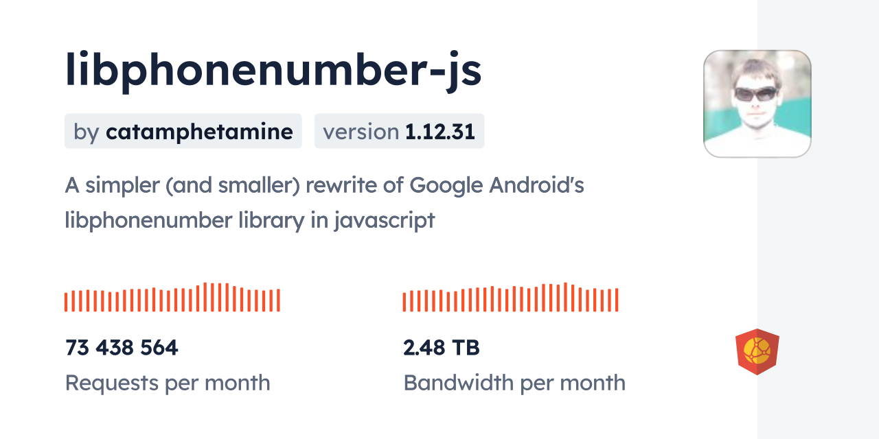 libphonenumber-js CDN by jsDelivr - A CDN for npm and GitHub