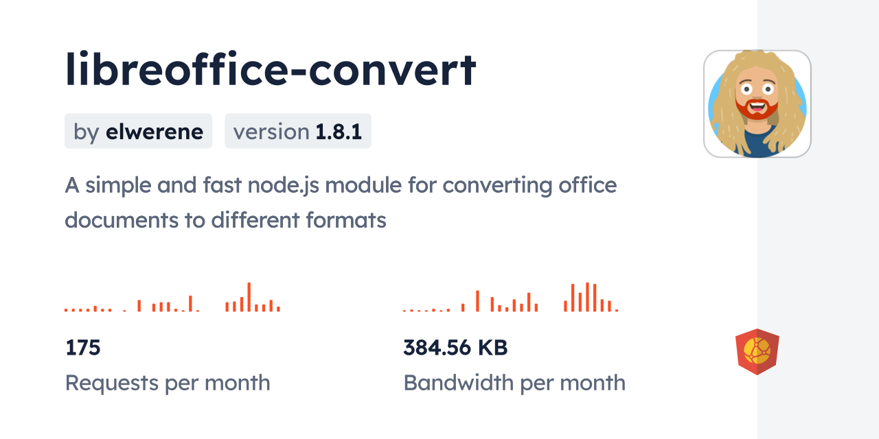 libreoffice-convert CDN by jsDelivr - A CDN for npm and GitHub