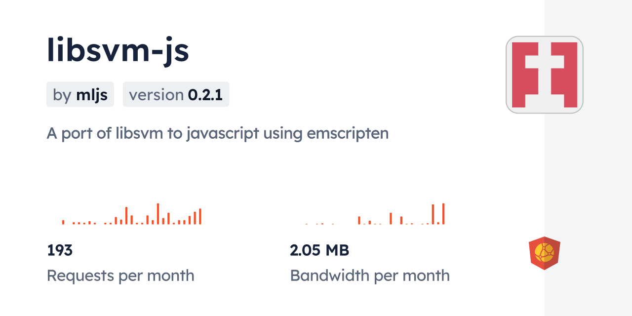 libsvm-js CDN by jsDelivr - A CDN for npm and GitHub