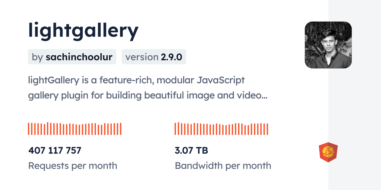 lightgallery CDN by jsDelivr - A CDN for npm and GitHub