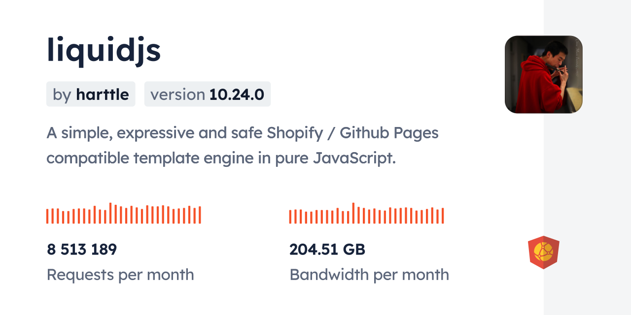 liquidjs CDN by jsDelivr - A CDN for npm and GitHub