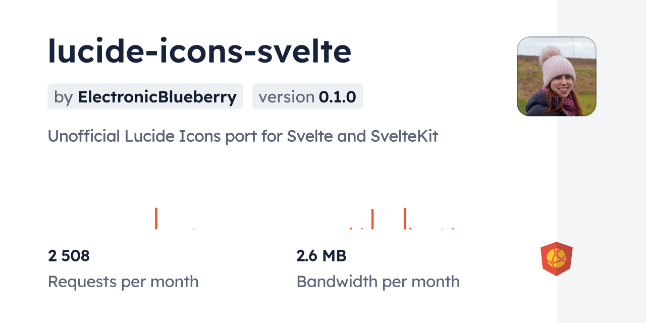 lucide-icons-svelte CDN by jsDelivr - A CDN for npm and GitHub