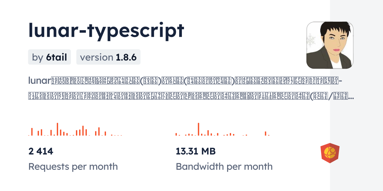 lunar-typescript CDN by jsDelivr - A CDN for npm and GitHub