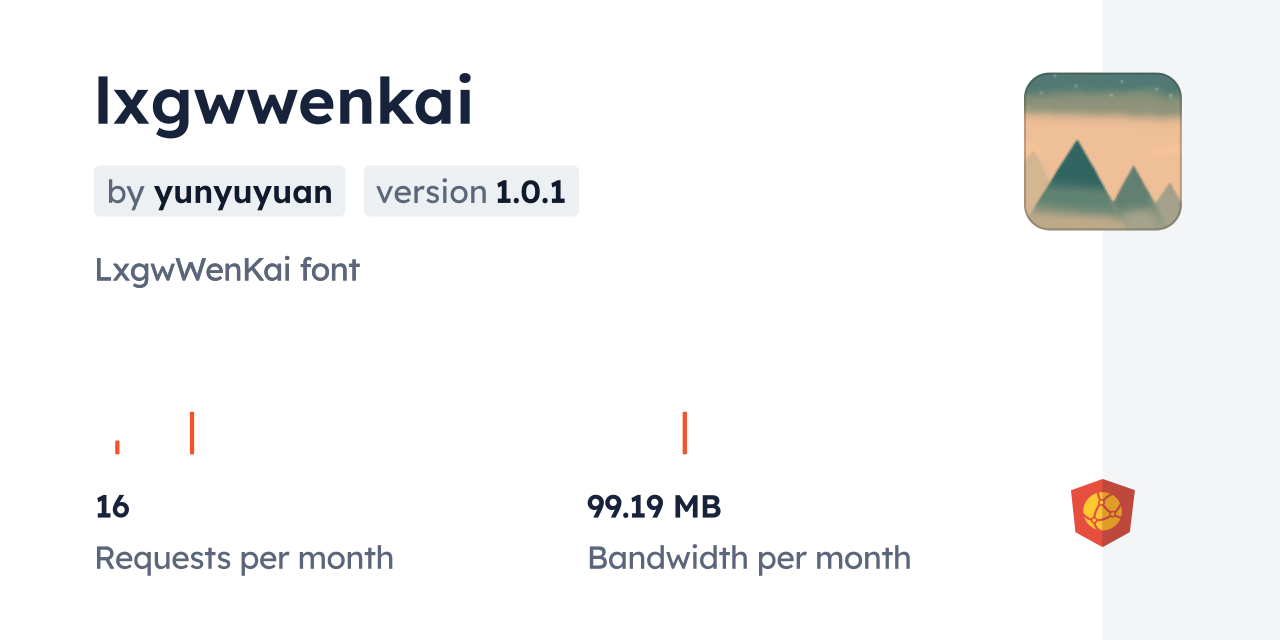 lxgwwenkai CDN by jsDelivr - A CDN for npm and GitHub