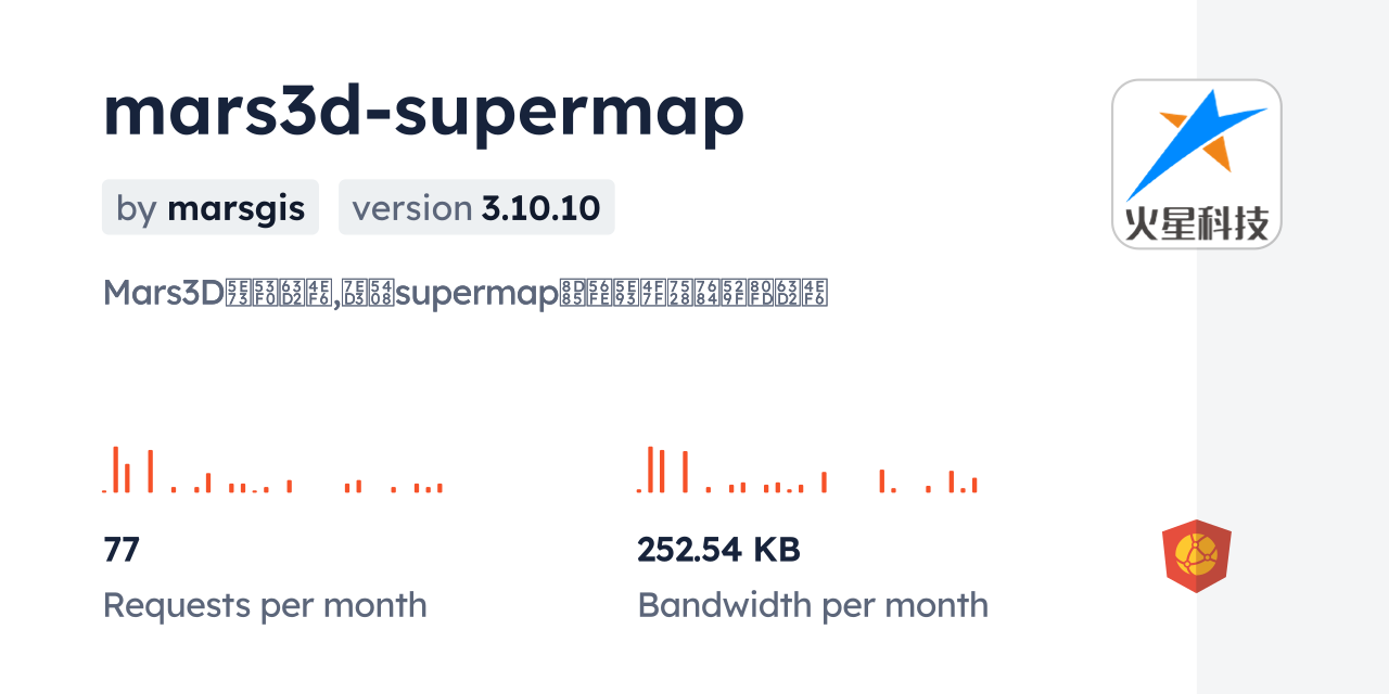 mars3d-supermap CDN by jsDelivr - A CDN for npm and GitHub