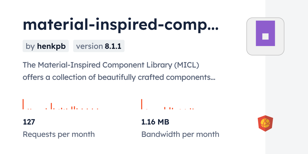 material-inspired-component-library CDN by jsDelivr - A CDN for npm and ...