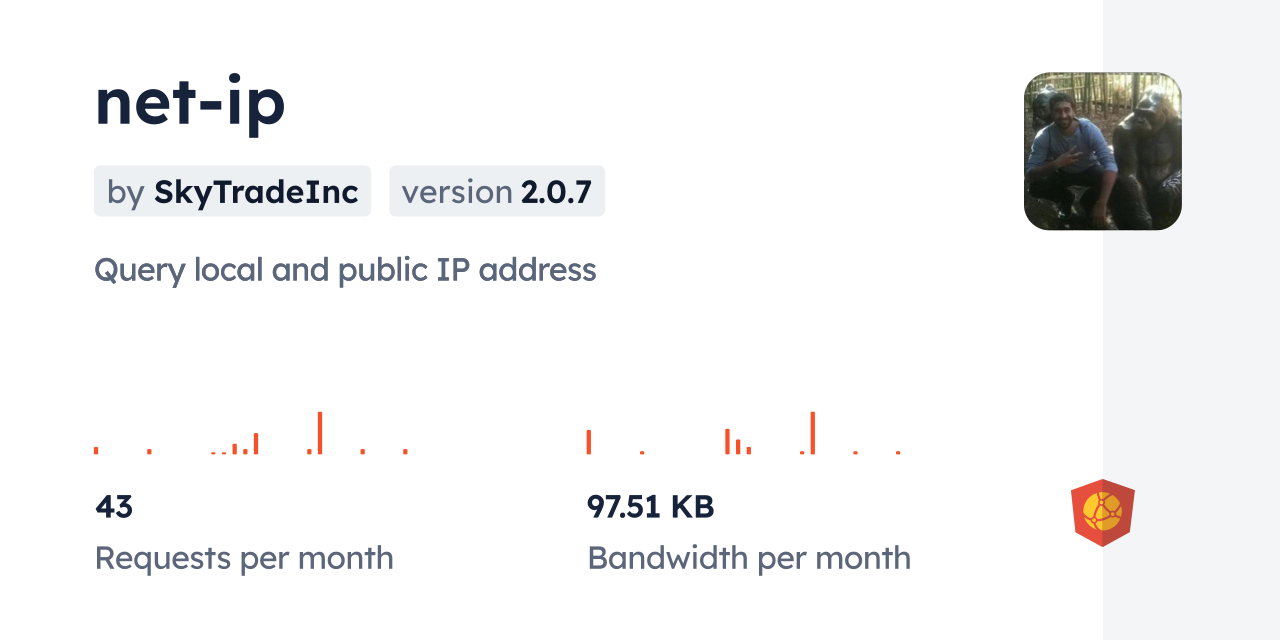 net-ip CDN by jsDelivr - A CDN for npm and GitHub