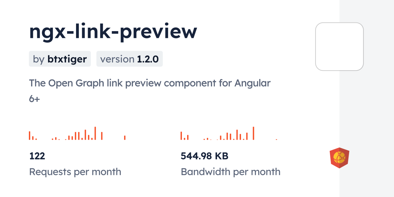 ngx-link-preview CDN by jsDelivr - A CDN for npm and GitHub