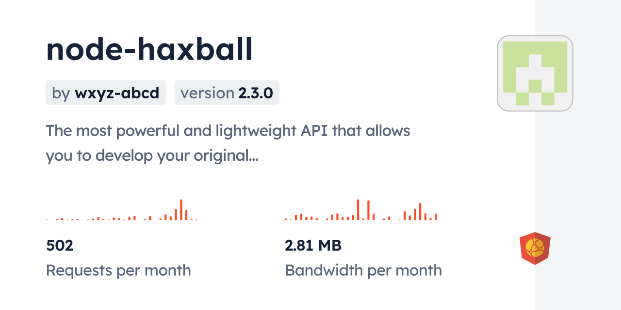 node-haxball CDN by jsDelivr - A CDN for npm and GitHub