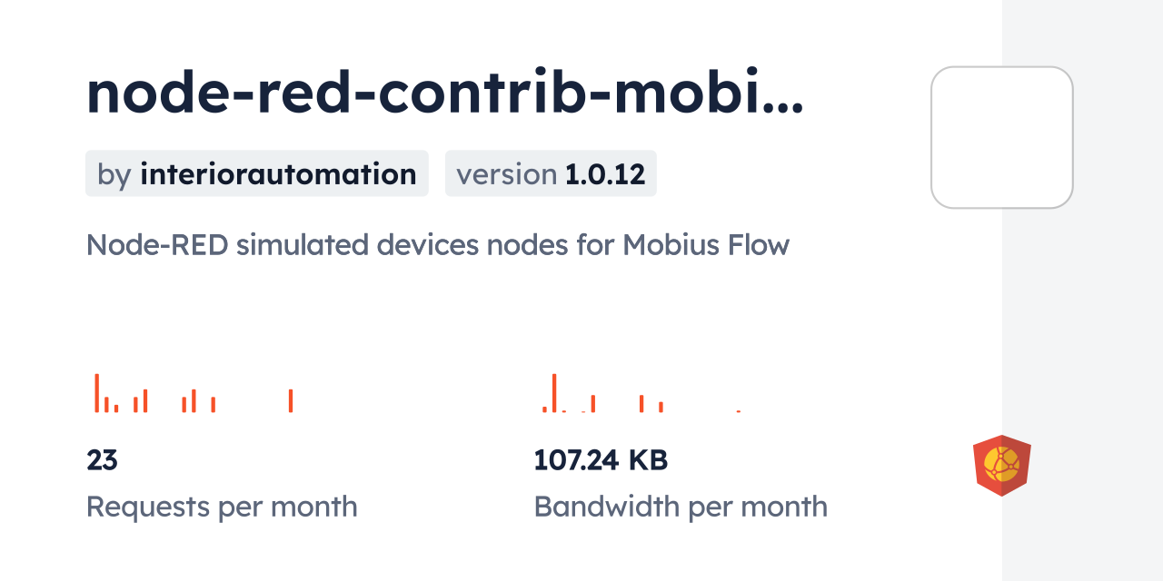 node-red-contrib-mobius-simulated-devices CDN by jsDelivr - A CDN for npm and GitHub