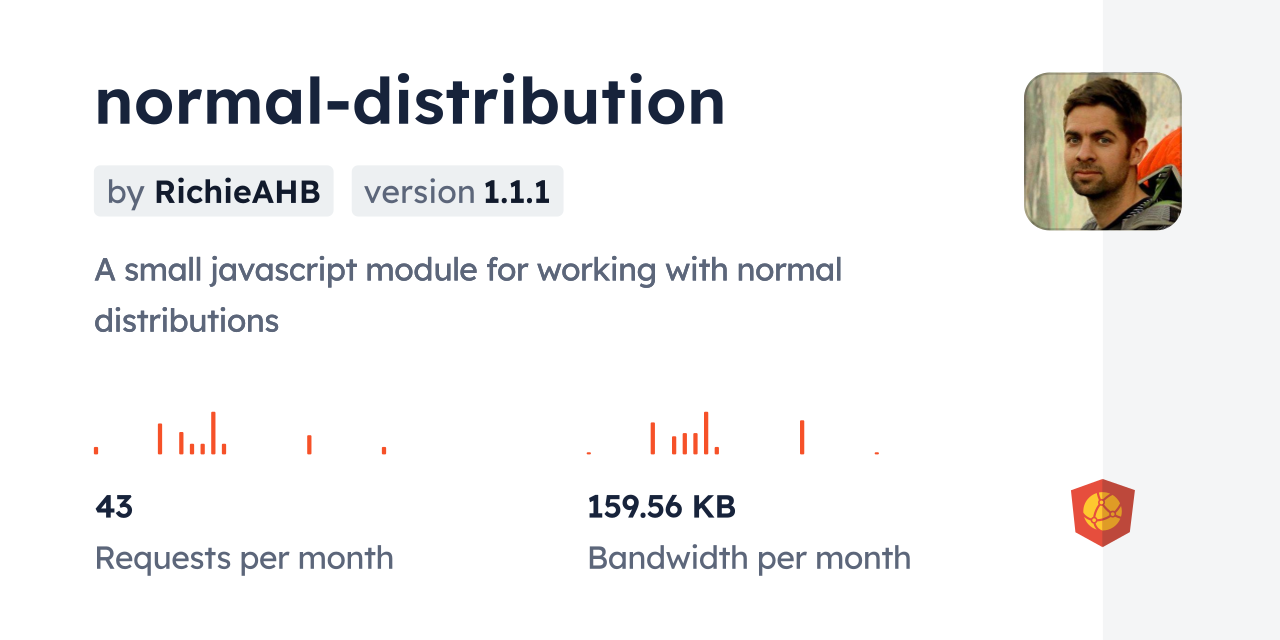 normal-distribution CDN by jsDelivr - A CDN for npm and GitHub