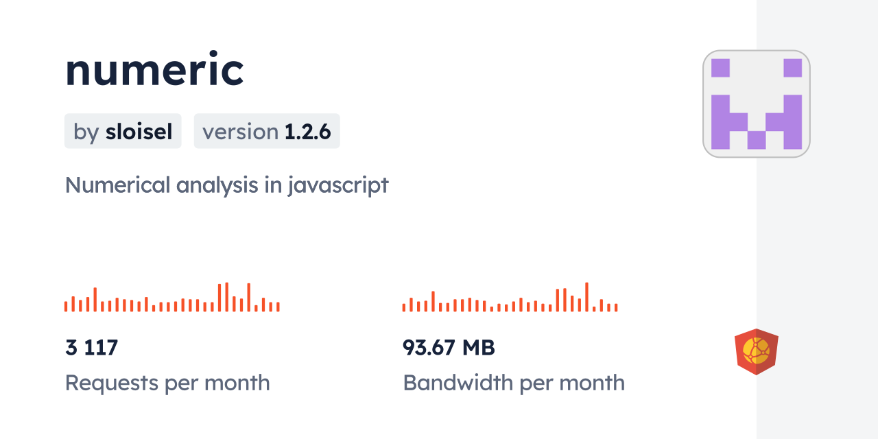 numeric CDN by jsDelivr - A CDN for npm and GitHub