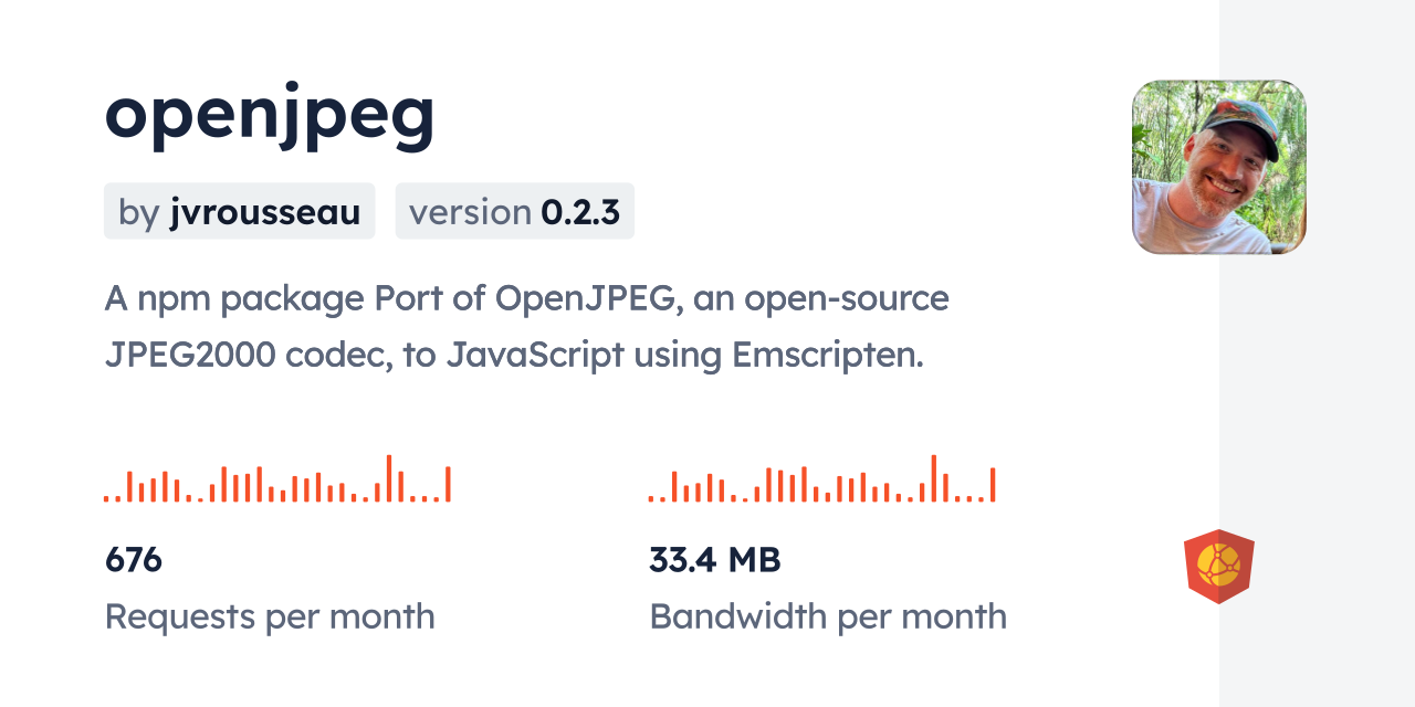 openjpeg CDN by jsDelivr - A CDN for npm and GitHub