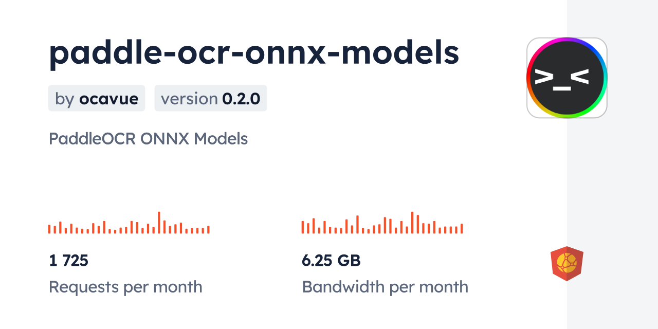 paddle-ocr-onnx-models CDN by jsDelivr - A CDN for npm and GitHub
