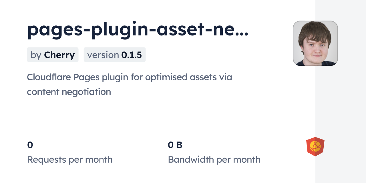 pages-plugin-asset-negotiation CDN by jsDelivr - A CDN for npm and GitHub
