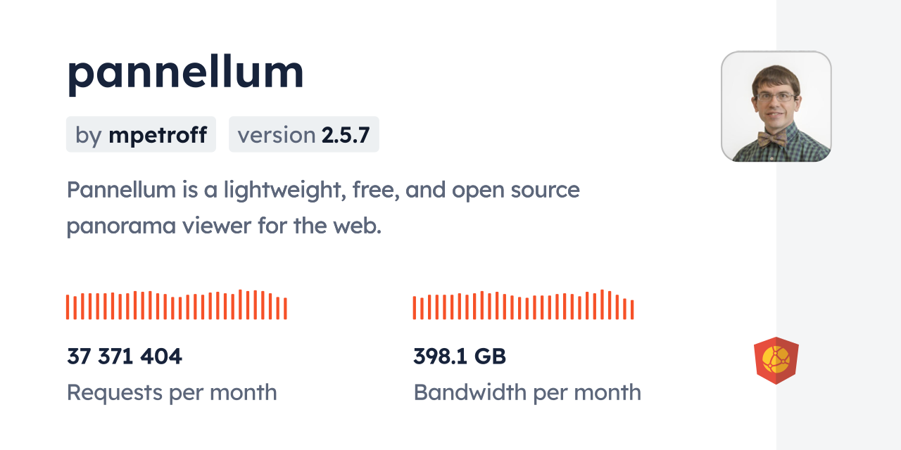 pannellum CDN by jsDelivr - A CDN for npm and GitHub