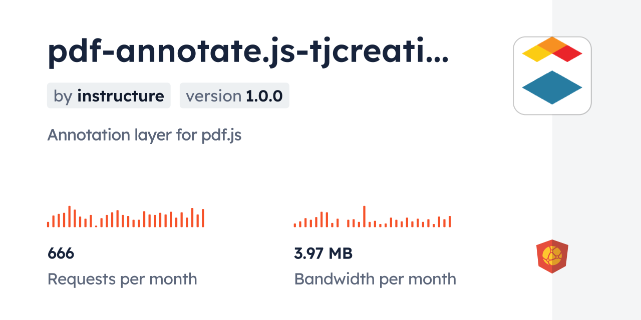 pdf-annotate.js-tjcreations CDN by jsDelivr - A CDN for npm and GitHub